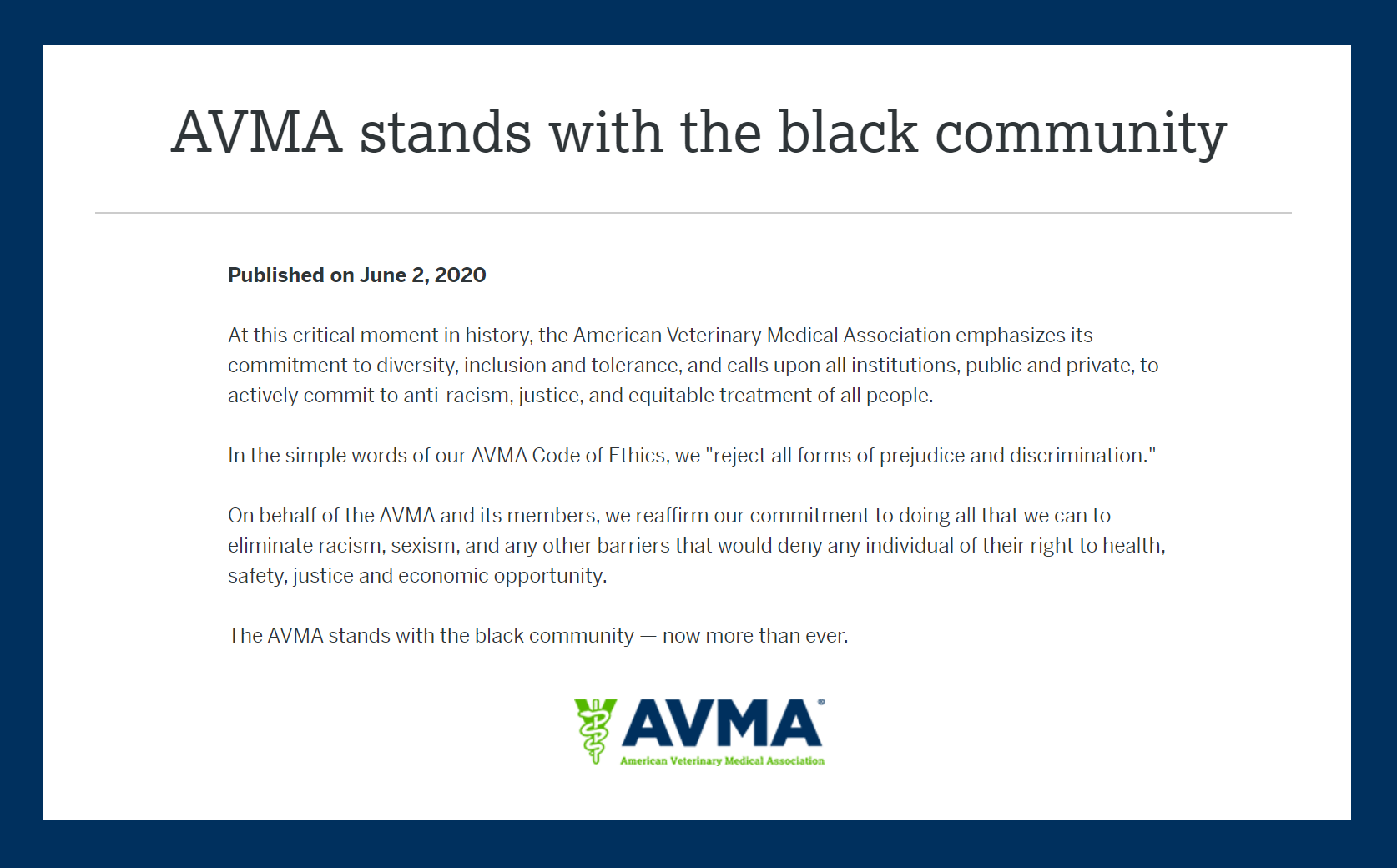 GVMA | WHAT WE VALUE